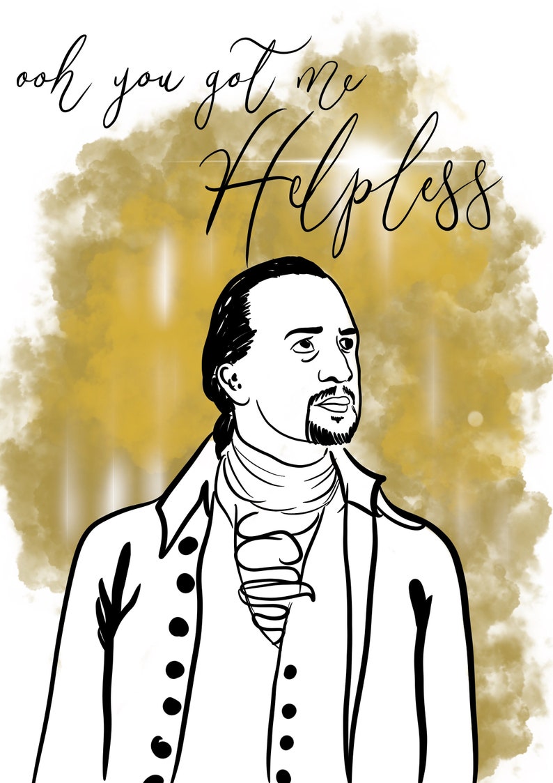 Alexander Hamilton Valentines Day Love Card | Etsy