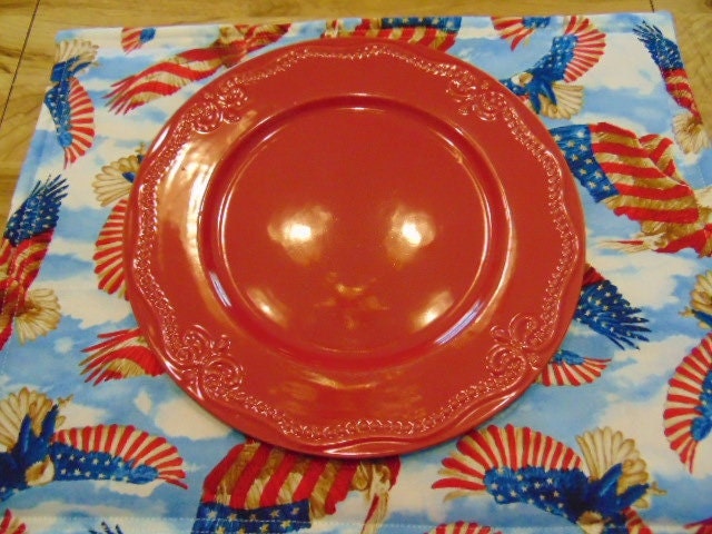 Freedom Patriotic Placemats - Etsy