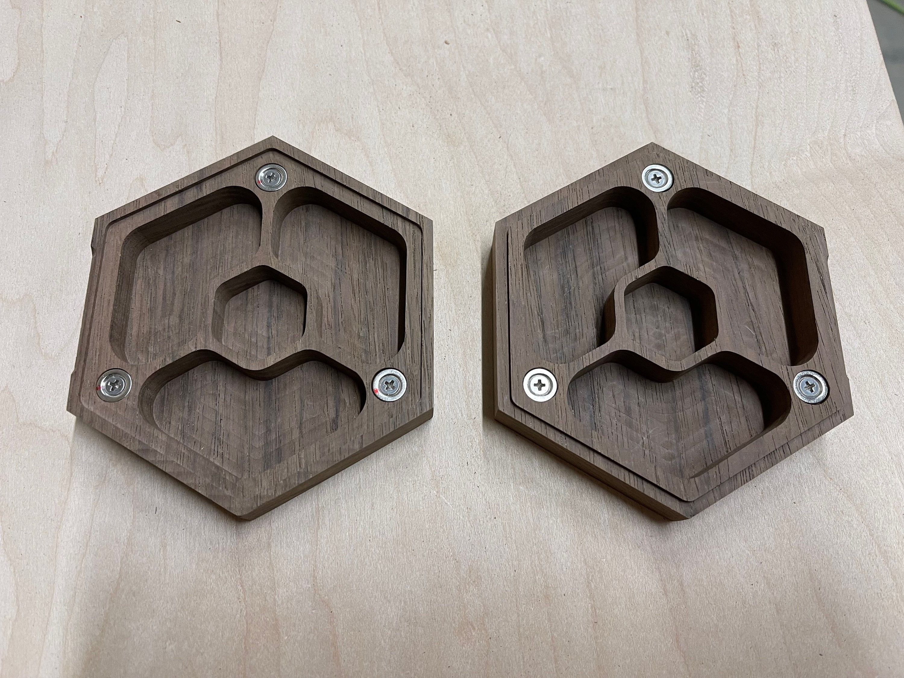 Hex Dice Box CNC Files Carbide Create Svg Download - Etsy