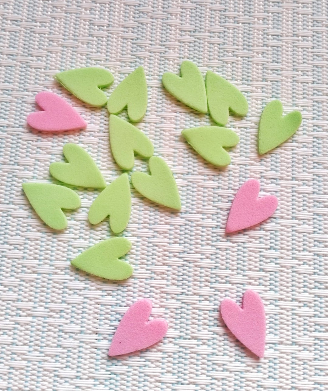 Recortes de corazones goma eva/foamy - Etsy España