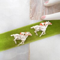 Derby Horse Racing Lapel Pin - Derby Day Attire - Derby Gifts - Derby ...
