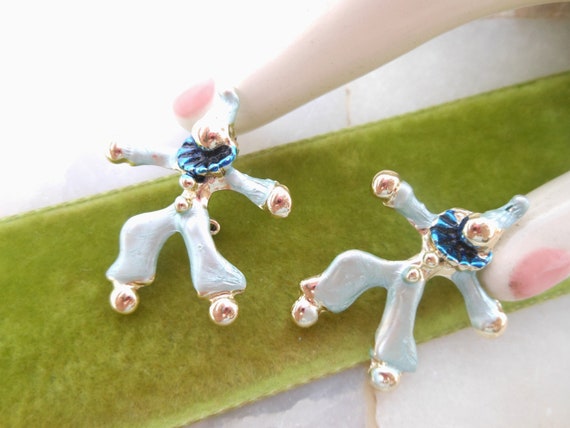 Vintage Jester Clown Scatter Pin Set Figural Enamel B… - Gem