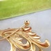 Vintage FORSTNER STERLING SILVER Brooch Gold Vermiel Flower Pin 925 ...