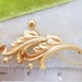 Vintage FORSTNER STERLING SILVER Brooch Gold Vermiel Flower Pin 925 ...