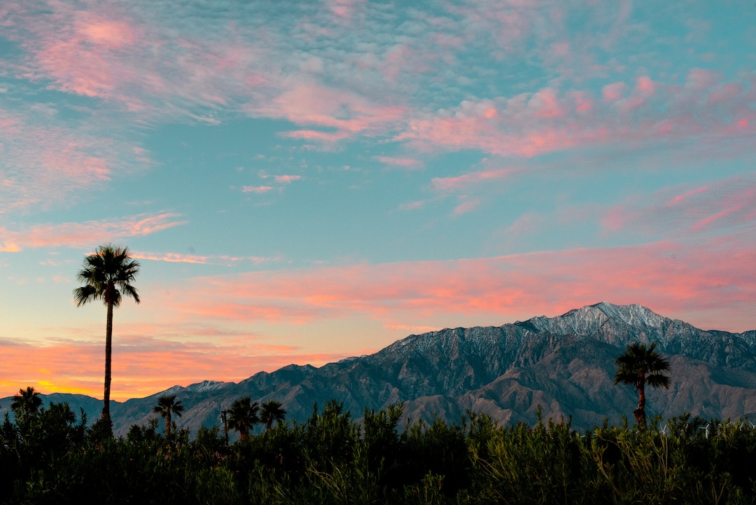 Digital Download - Palm Springs Sunrise Photo - Etsy