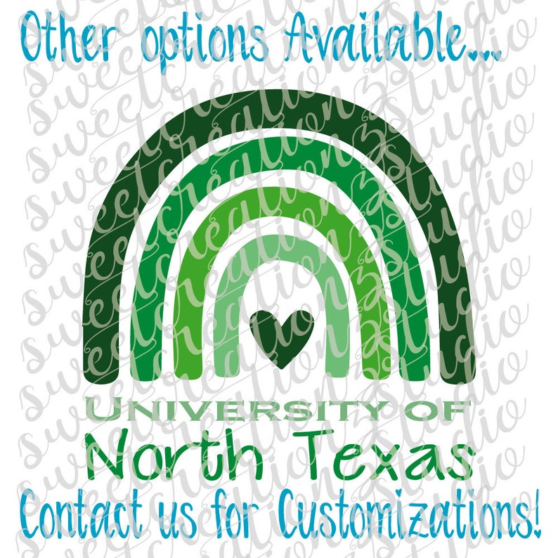 Texas Tech University Rainbow Design Svg Png Silhouette | Etsy