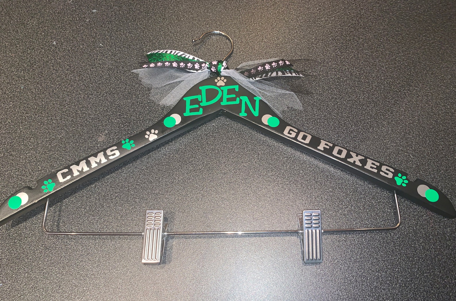 Personalized Cheer Uniform Hanger - Etsy