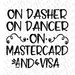 On Dasher on Dancer Design - Svg, Png, Silhouette, Cameo, Cricut - Etsy