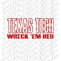Texas Tech Football - Etsy