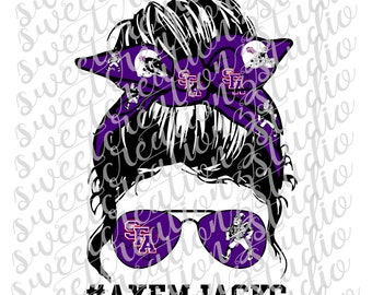 SFA stephen F. Austin Design Svg Png Silhouette Cameo | Etsy