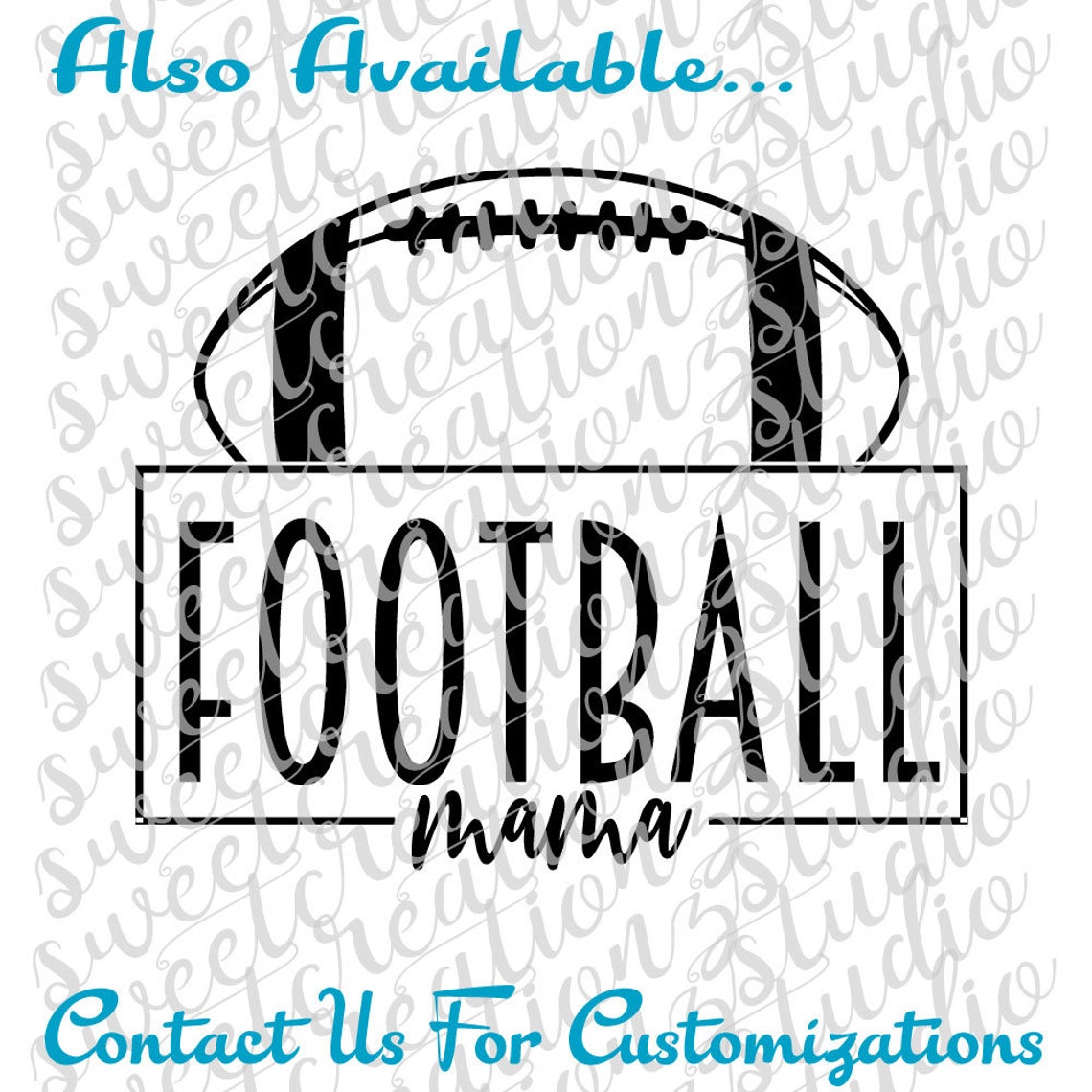 Football Gameday Vibes Box Design Svg Png Silhouette - Etsy