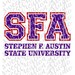SFA (stephen F. Austin) Design - Svg, Png, Silhouette, Cameo, Cricut - Etsy
