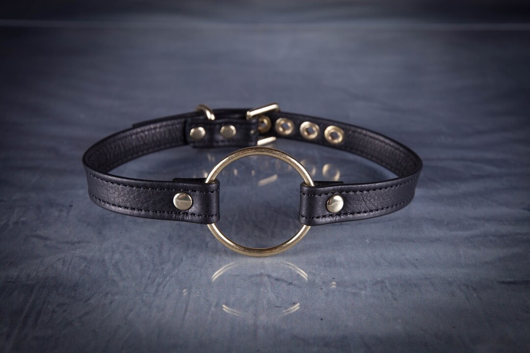 Classic Ring Gag / Brass Hardware - Etsy