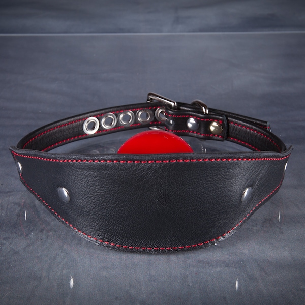 Leather Panel Gag - Etsy