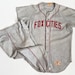 Appleton Foxes Milb Class A Midwest Wilson Game Used Size 42 Medium and ...