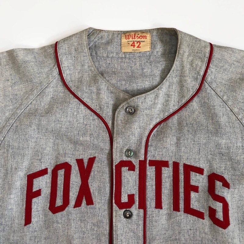 Appleton Foxes Milb Class A Midwest Wilson Game Used Size 42 Medium and ...
