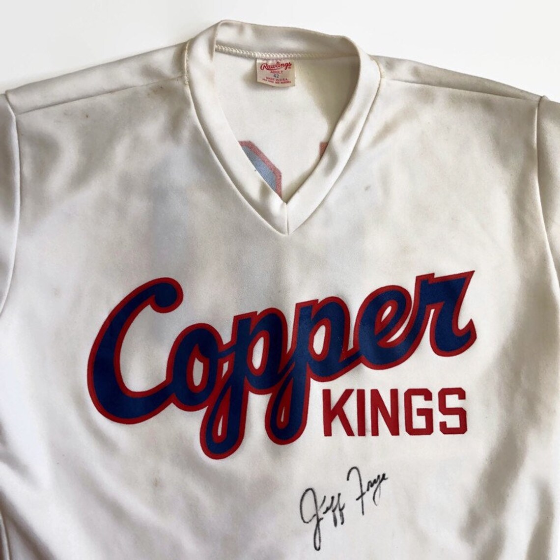 Butte Copper Kings Milb Pioneer League Rawlings Game Used Home Minor ...