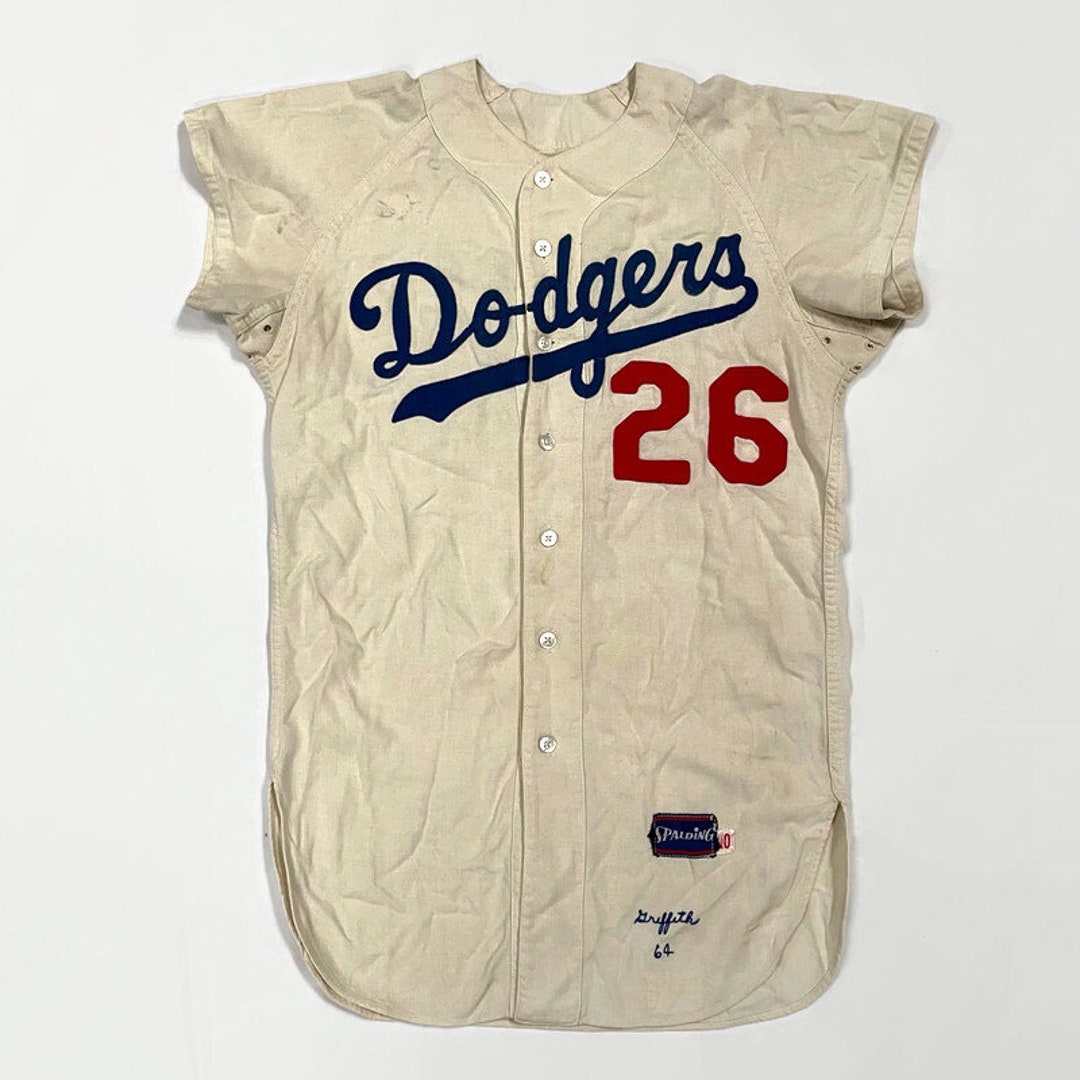 Los Angeles Dodger Derrell Griffith Spalding Major League Baseball ...