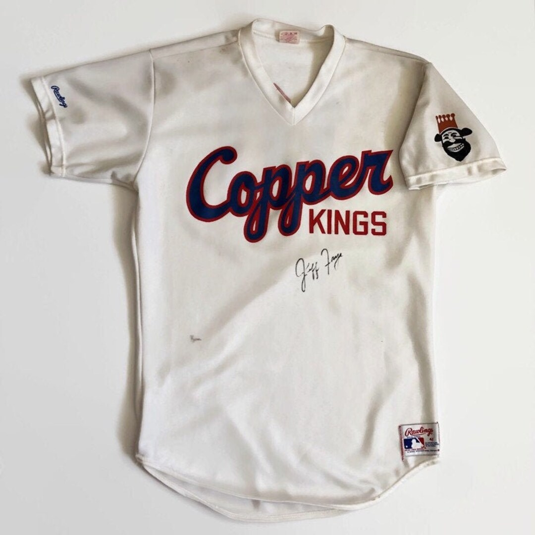 Butte Copper Kings Milb Pioneer League Rawlings Game Used Home Minor ...