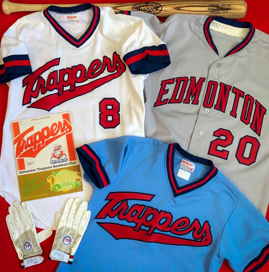 Edmonton Trappers Authentic Milb Wilson AAA Minor League - Etsy