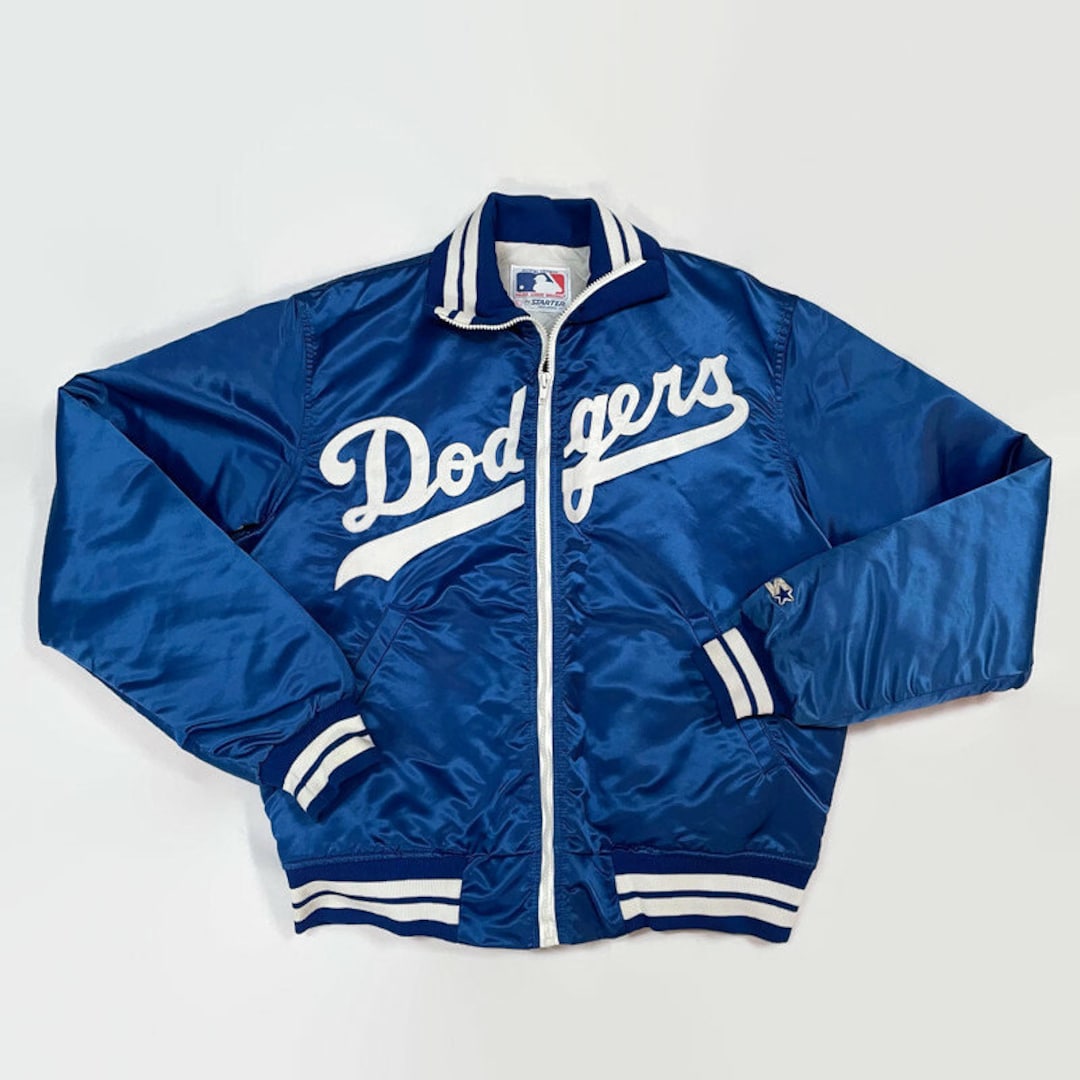 Los Angeles Dodgers MLB Starter Major League Baseball Satin Jacket Size ...