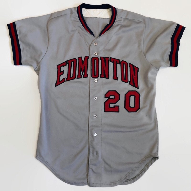 Edmonton Trappers Authentic Milb Wilson AAA Minor League Baseball ...