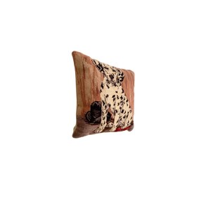 Dog Design on Pillow Dalmatian Needlepoint Style Decorative Pillow - Etsy