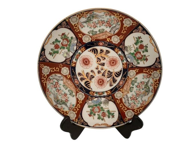 Antique Imari Arita Porcelain Japanese Bowl 19th Century Artia Ware ...