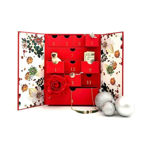 Christmas Gift Box Advent Calendar Amazing Gift for the Loved - Etsy