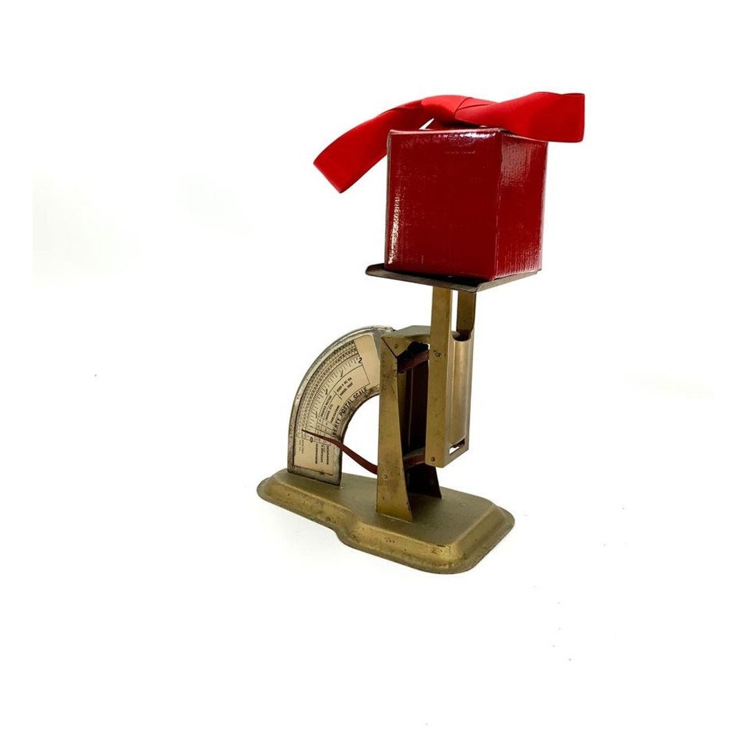 Scale Old Vintage Brass Postal Scale for Office Decor - Etsy