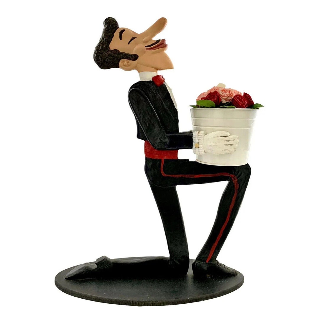 Butler Statue Large Serving Stand Holder Vintage Home Party Decor - Etsy