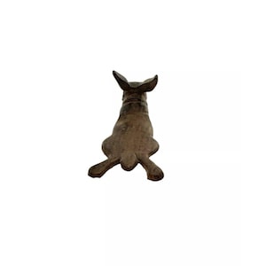 Rabbit Cast Iron Bunny Door Stop Vintage Decor - Etsy