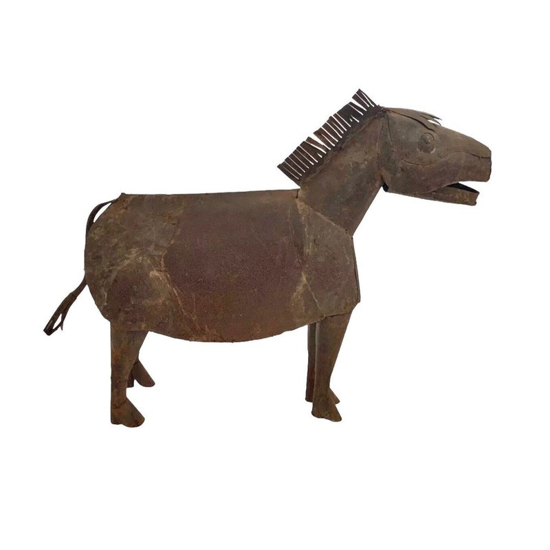Donkey Yard Art - Etsy