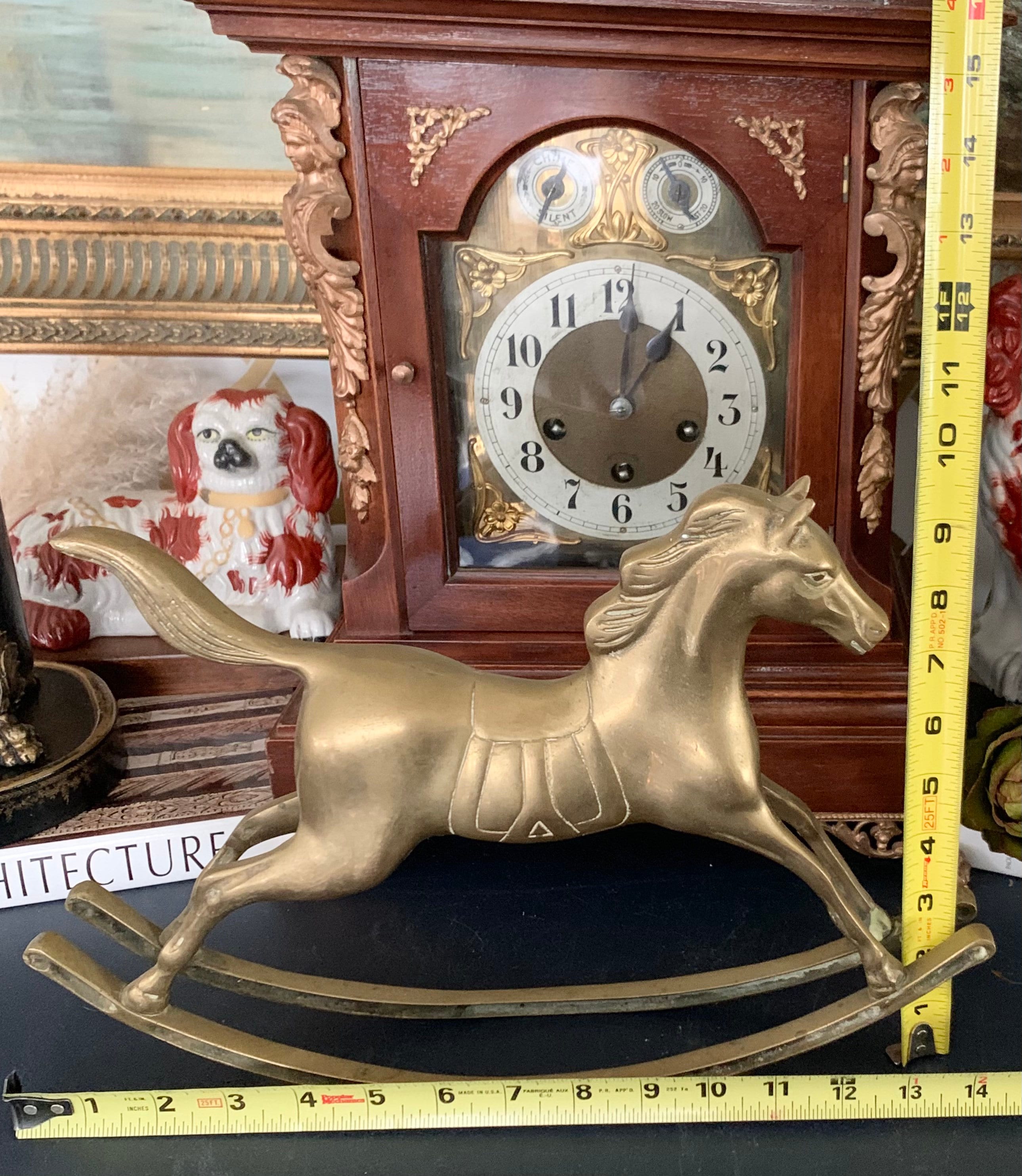 Antique Metal Rocking Horse at Aileen Markham blog