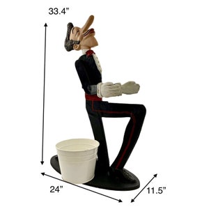 Butler Statue Large Serving Stand Holder Vintage Home Party Decor - Etsy