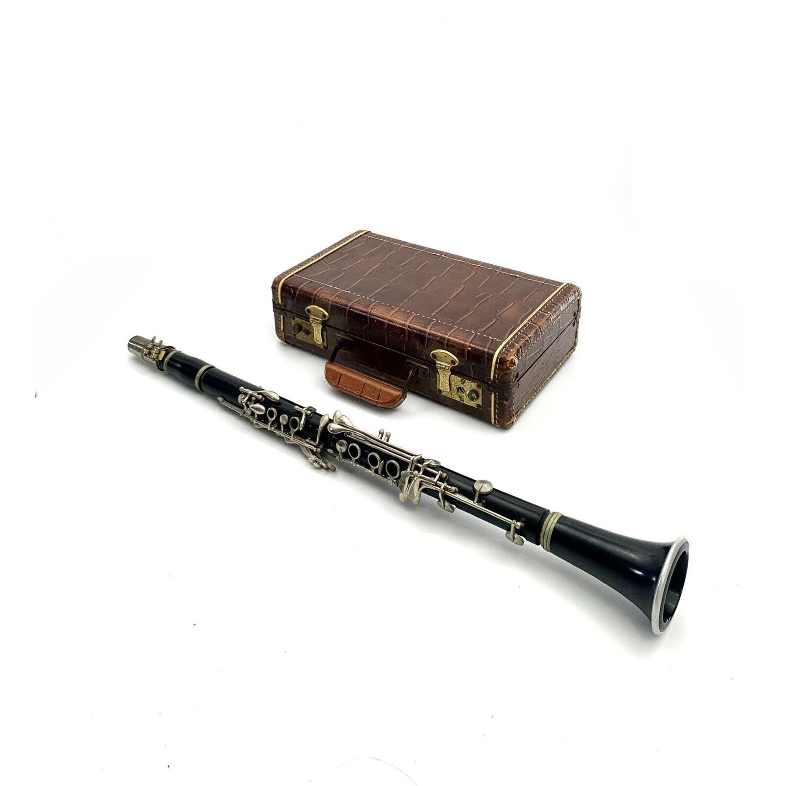 Clarinet Vintage Martin Penzel Mueller in Leather Case Music Instrument ...