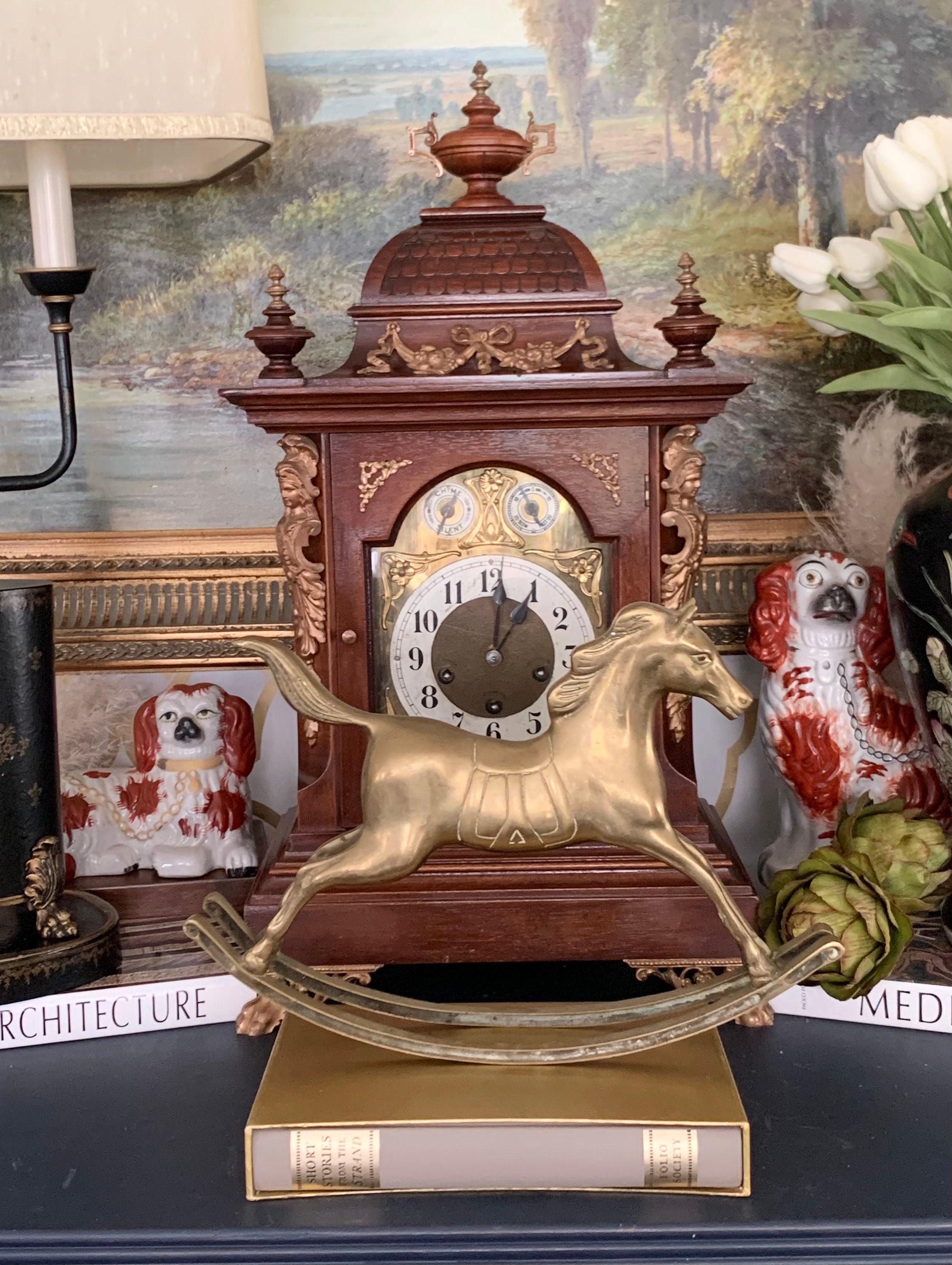 Antique Metal Rocking Horse at Aileen Markham blog