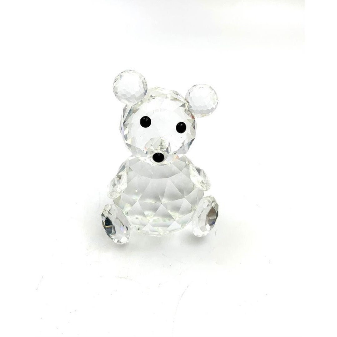 Crystal Teddy Bear Cute Vintage Collectible Gift Decor - Etsy
