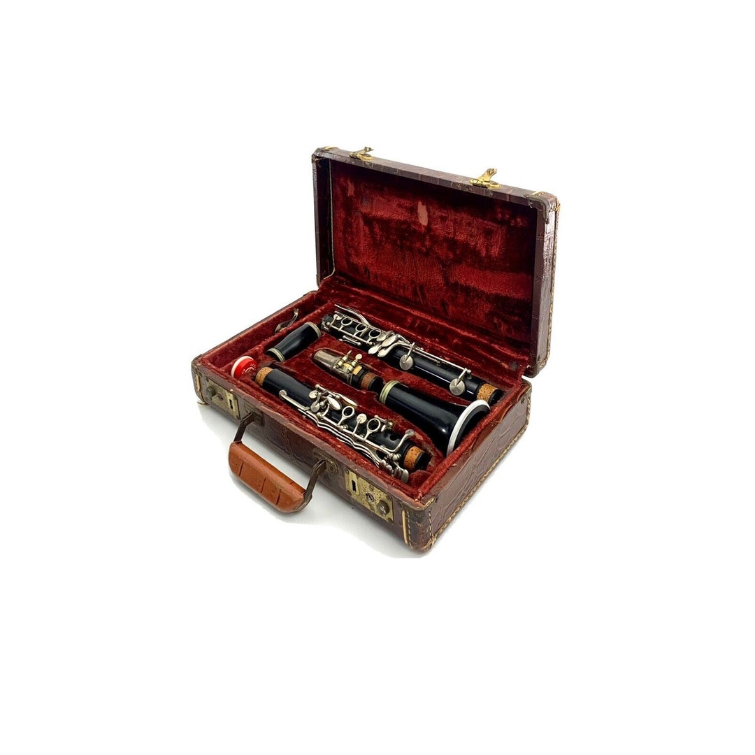 Clarinet Vintage Martin Penzel Mueller in Leather Case Music Instrument ...