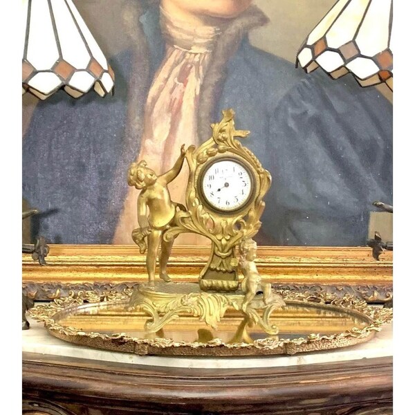Cherub Clock - Etsy