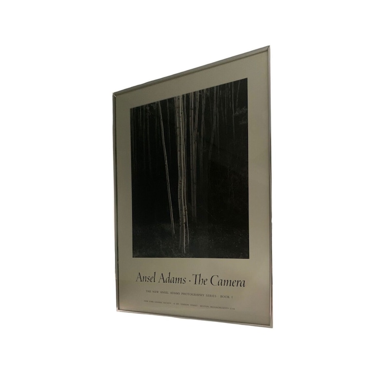 Ansel Adams Poster Photography Series the Camera San Francisco Exhibit ...