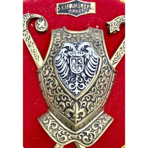 Coat of Arms Karamursel Turkey Shield Metal Wall Plaque Wood - Etsy