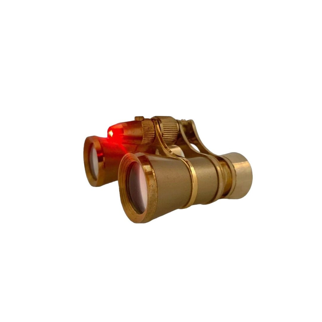 Opera Glasses With Red Laser Flashlight Theatre Brass Binocular Unique ...