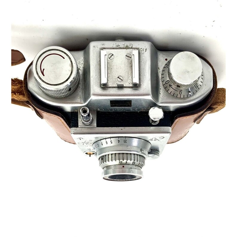 Camera Old Vintage Samoca Film Decorative Camera With Leather - Etsy
