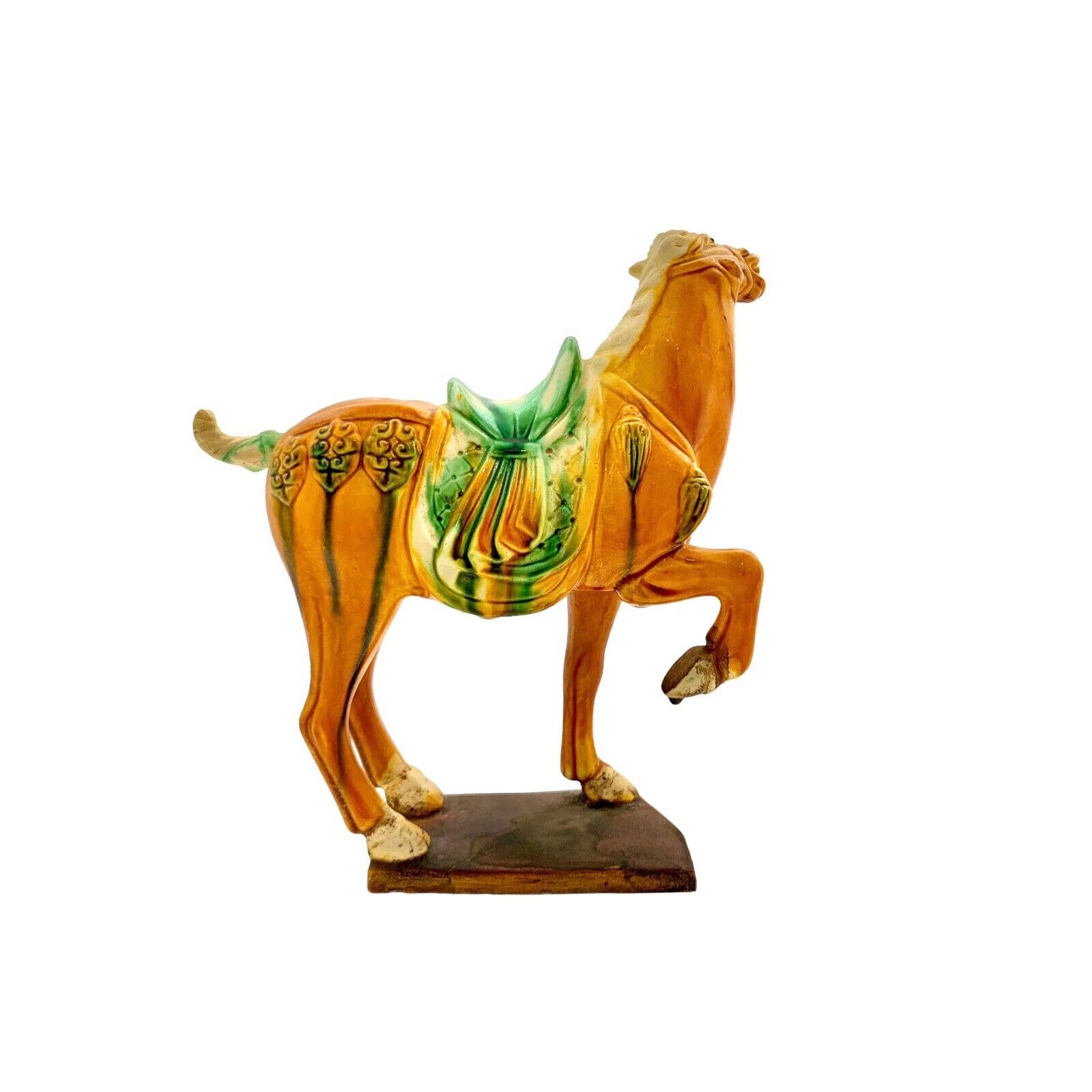 Tang Horse Figurine Chinese Plaster Statue Vintage Oriental Decor - Etsy