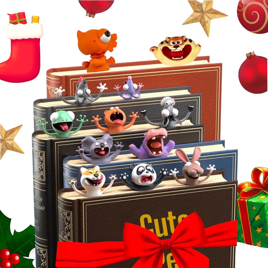 Bookmark With Children Book and Sticker Christmas Stocking Stuffer for ...