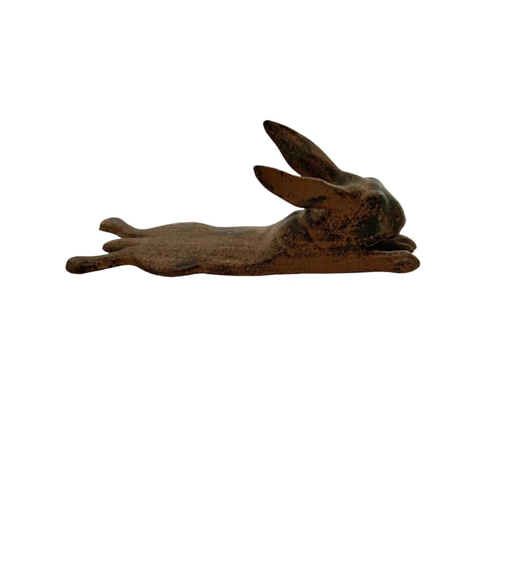 Rabbit Cast Iron Bunny Door Stop Vintage Decor - Etsy
