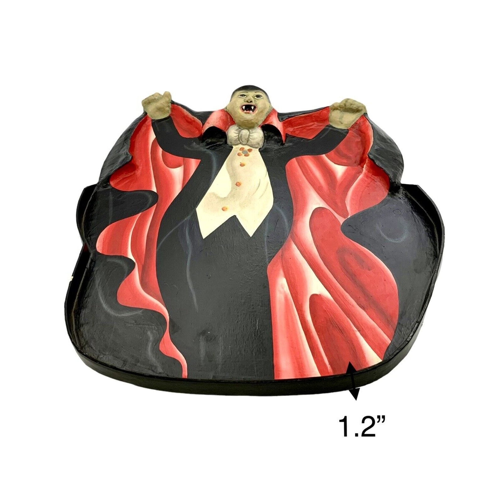 Halloween Vintage Dracula Candy Serving Tray Platter Holiday - Etsy