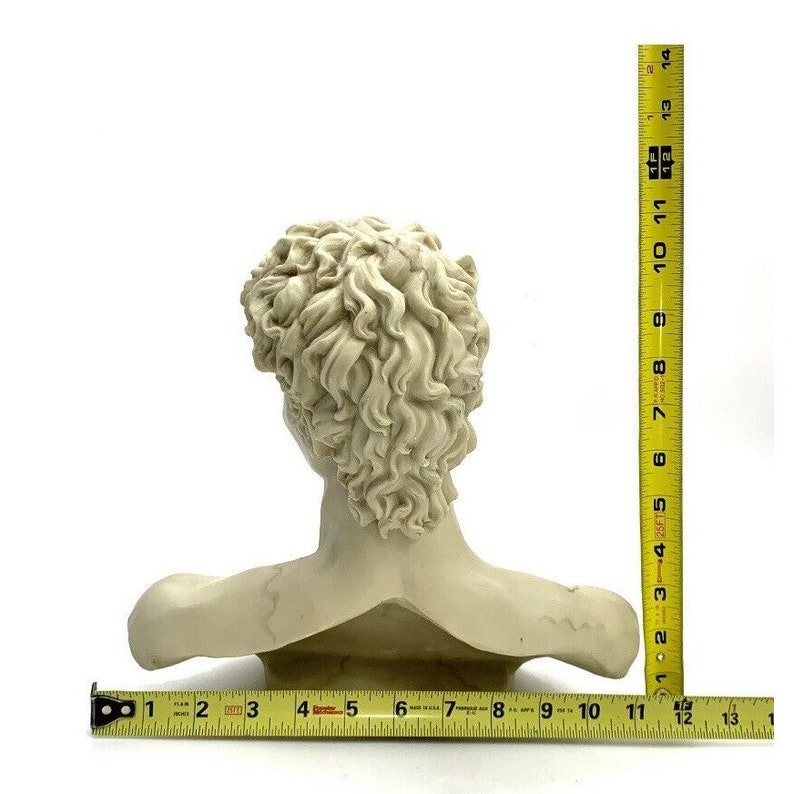 Bust Michelangelos David Statue Vintage Hand Made Marble Look - Etsy