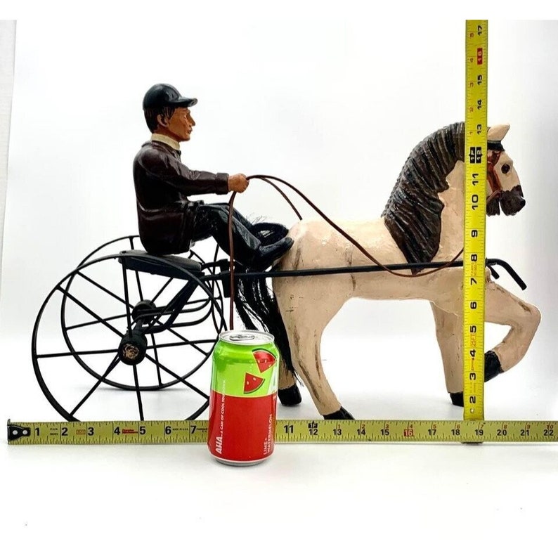 Horsemen With Carriage and Horse Harness Racing RARE Antique - Etsy